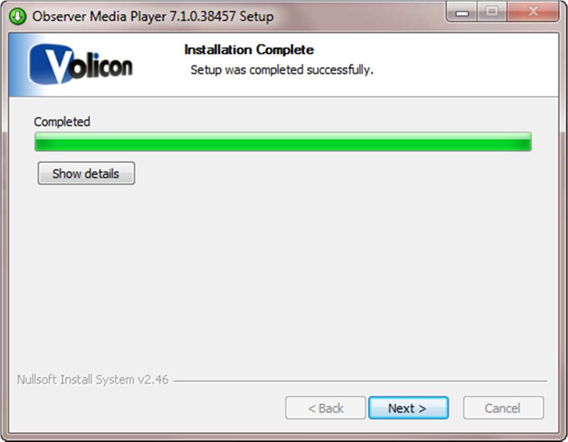 Setting Up the Observer Client | Volicon 7.2 Quick Start Guide | SnapStream