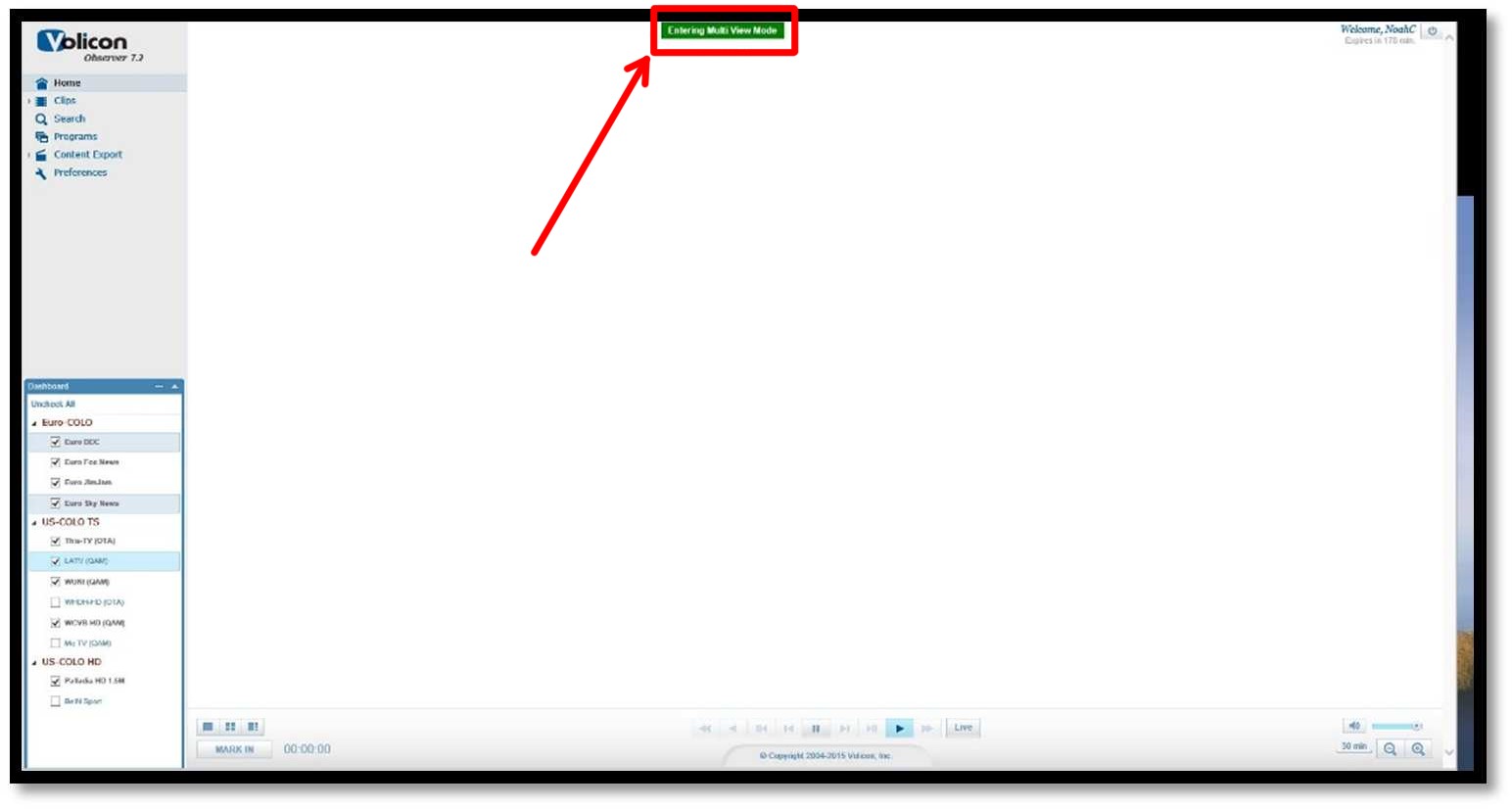 New Features | Volicon 7.2.2 Release Notes | SnapStream