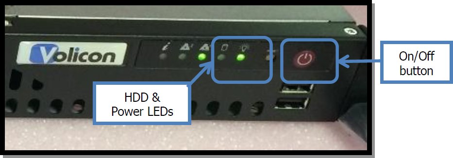 Volicon Equipment Installation | Volicon Installation Guide | SnapStream